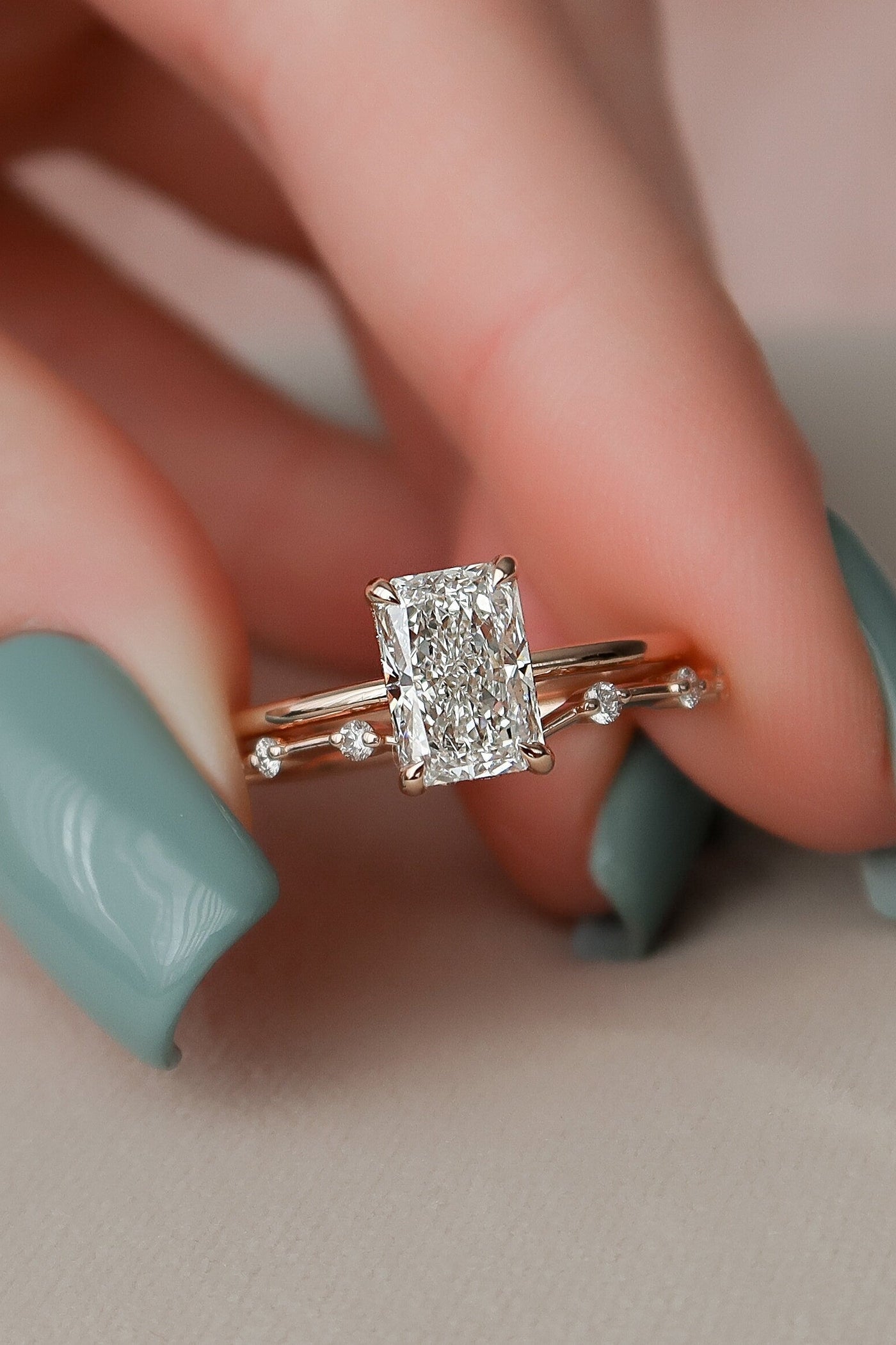 BRIDAL RING SET – Bellezza Engagement Rings
